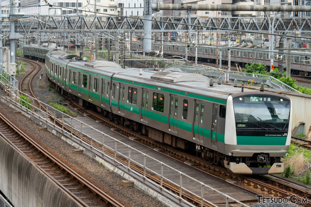 埼京線に「懐かしの黄緑色」の電車が登場！ 開業40周年記念、9月末から運転 - 鉄道コム