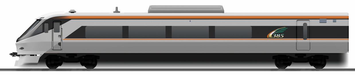 新型「しなの」385系のデザイン発表 グリーン車は「優雅なプライベート感」ある空間に - 鉄道コム